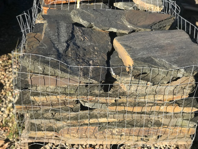 Midnight Blue Flagstone | Rocky River Materials